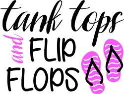 Tank Tops SVG cut file at EmbroideryDesigns.com | EmbroideryDesigns.com