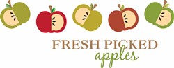 Fresh Picked Apples SVG cut file at EmbroideryDesigns.com ...