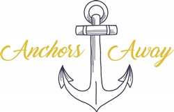 Anchors Away print art print art at EmbroideryDesigns.com ...