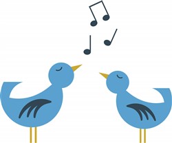 Singing Blue Birds SVG cut file at EmbroideryDesigns.com ...