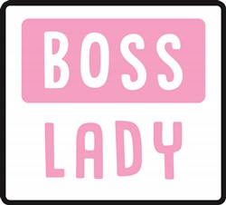 Boss Lady Sign SVG cut file at EmbroideryDesigns.com ...