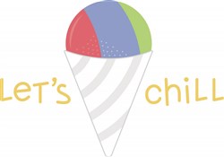 Lets Chill print art print art at EmbroideryDesigns.com ...