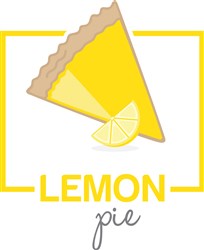 Lemon Pie print art print art at EmbroideryDesigns.com ...