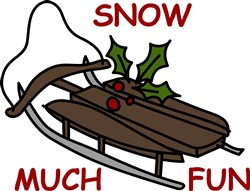 Snow Much Fun print art print art at EmbroideryDesigns.com ...