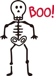 Scarey Skeleton SVG cut file at EmbroideryDesigns.com ...