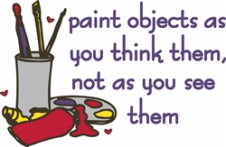 Paint Objects print art print art at EmbroideryDesigns.com ...