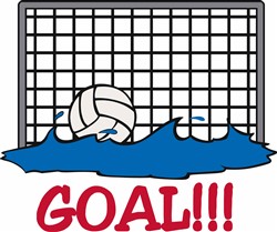 Water Polo Goal print art print art at EmbroideryDesigns.com ...