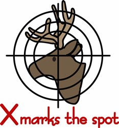 X Marks the Sport print art print art at EmbroideryDesigns.com ...