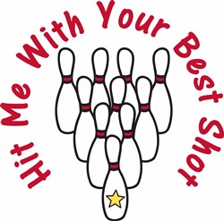 Hit Me print art print art at EmbroideryDesigns.com | EmbroideryDesigns.com