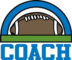 Football Coach print art print art at EmbroideryDesigns.com ...