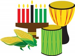 Kwanzaa Celebration print art print art at EmbroideryDesigns.com ...