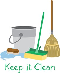 Keep it Clean print art print art at EmbroideryDesigns.com ...