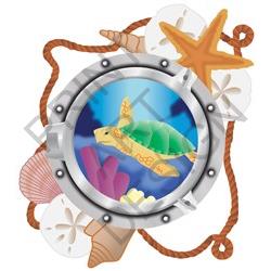 Porthole Scene print art print art at EmbroideryDesigns.com ...