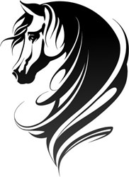 Horse Head SVG cut file at EmbroideryDesigns.com | EmbroideryDesigns.com