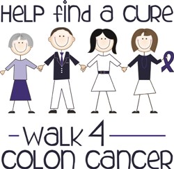 Colon Cancer print art print art at EmbroideryDesigns.com ...