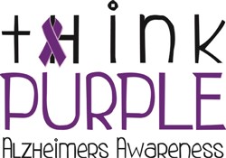 Think Purple SVG cut file at EmbroideryDesigns.com | EmbroideryDesigns.com