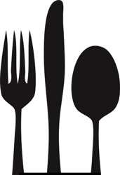 Silverware SVG cut file at EmbroideryDesigns.com | EmbroideryDesigns.com