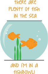 Fish Bowl print art print art at EmbroideryDesigns.com ...