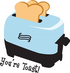 Youre Toast print art print art at EmbroideryDesigns.com ...