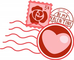 Valentine Stamps SVG cut file at EmbroideryDesigns.com ...