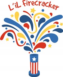 Lil Firecracker SVG cut file at EmbroideryDesigns.com ...