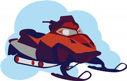 Snowmobile print art print art at EmbroideryDesigns.com ...