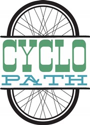 Cyclo Path print art print art at EmbroideryDesigns.com ...