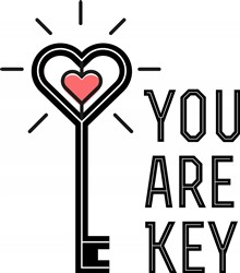 You Are Key SVG cut file at EmbroideryDesigns.com | EmbroideryDesigns.com