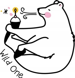 Wild One print art print art at EmbroideryDesigns.com | EmbroideryDesigns.com