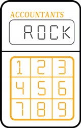 Accountants Rock print art print art at EmbroideryDesigns.com ...