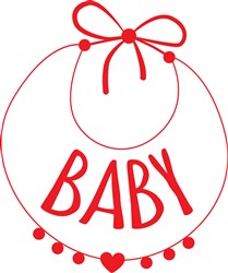 Baby Bib print art print art at EmbroideryDesigns.com ...