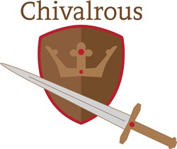 Chivalrous print art print art at EmbroideryDesigns.com ...