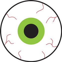 Green Eyeball print art print art at EmbroideryDesigns.com ...