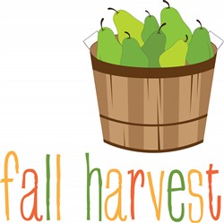 Fall Harvest print art print art at EmbroideryDesigns.com ...