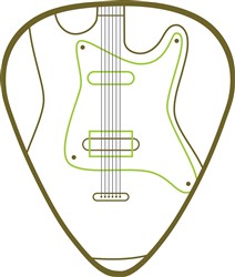 Guitar Pick SVG cut file at EmbroideryDesigns.com | EmbroideryDesigns.com
