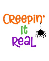 Creepin It Real SVG cut file at EmbroideryDesigns.com ...