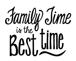 Family Time SVG cut file at EmbroideryDesigns.com | EmbroideryDesigns.com