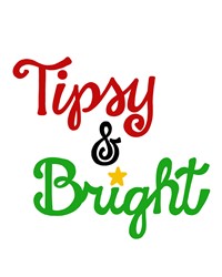 Tipsy & Bright SVG cut file at EmbroideryDesigns.com ...