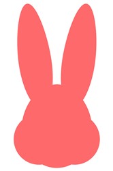Bunny Head SVG cut file at EmbroideryDesigns.com | EmbroideryDesigns.com