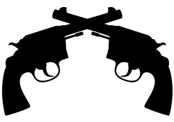 Revolvers SVG cut file at EmbroideryDesigns.com | EmbroideryDesigns.com