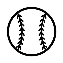 Baseball Outline SVG cut file at EmbroideryDesigns.com ...