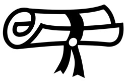 Diploma SVG cut file at EmbroideryDesigns.com | EmbroideryDesigns.com