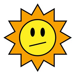 Confused Sun SVG cut file at EmbroideryDesigns.com | EmbroideryDesigns.com