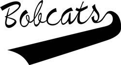 Bobcats Lettering SVG cut file at EmbroideryDesigns.com ...