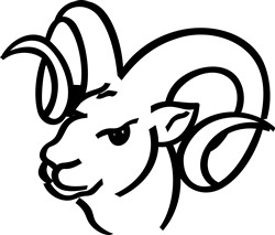 Ram Outline print art print art at EmbroideryDesigns.com ...