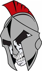 TROJAN SKULL print art print art at EmbroideryDesigns.com ...