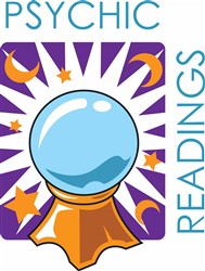PSYCHIC READINGS print art print art at EmbroideryDesigns.com ...