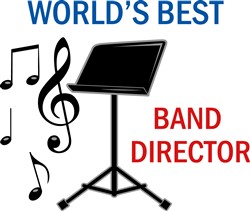 Best Band Director SVG cut file at EmbroideryDesigns.com ...