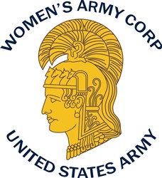 Womens Army Corp print art print art at EmbroideryDesigns.com ...