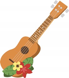 Ukulele print art print art at EmbroideryDesigns.com ...
